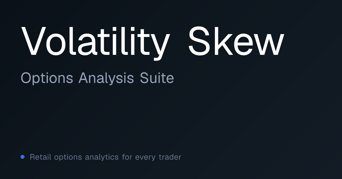 What Is Volatility Skew? Definition & Pricing Models | OAS